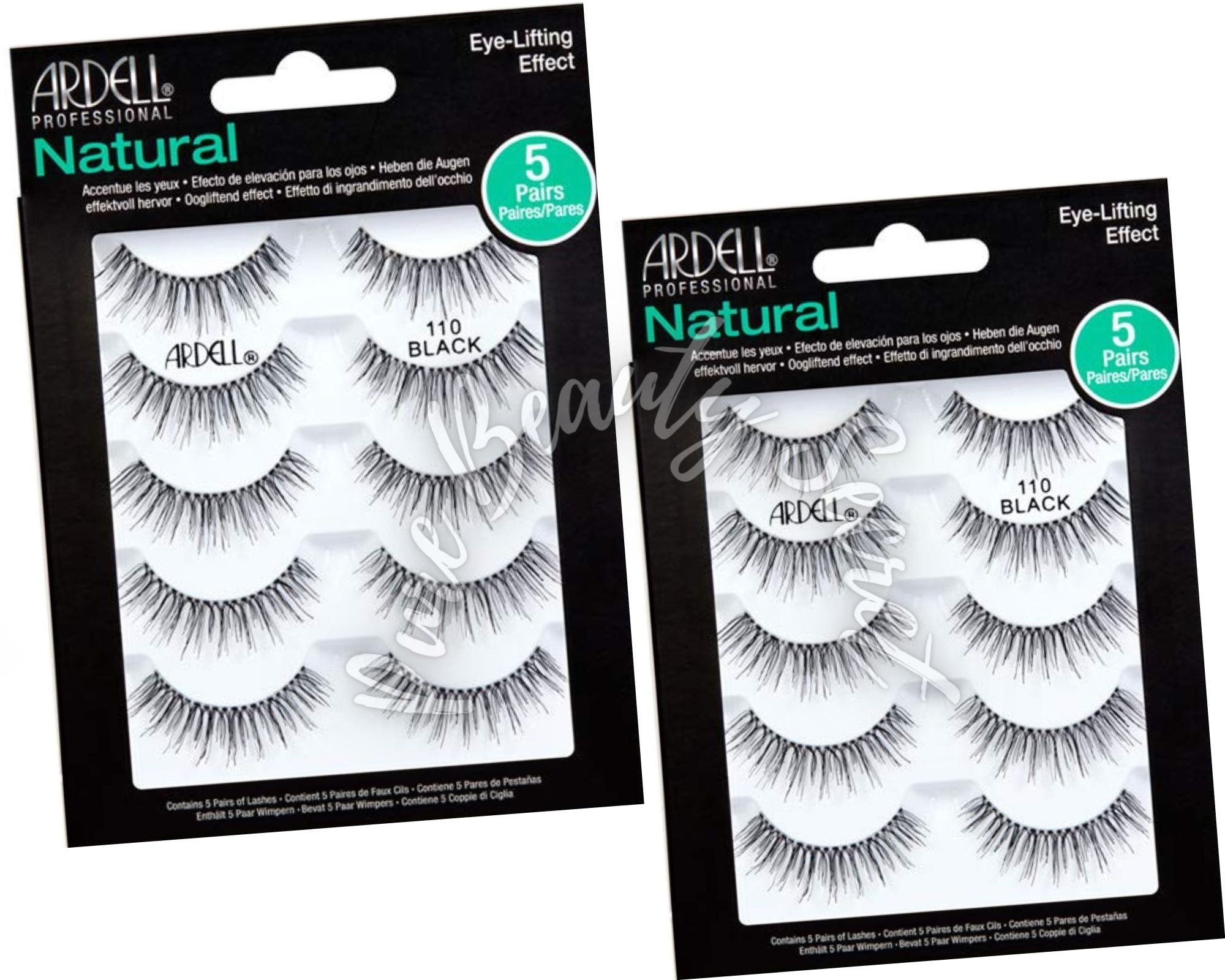 Ardell - 5 Pairs - Natural - 110 x 2 - Walmart.com