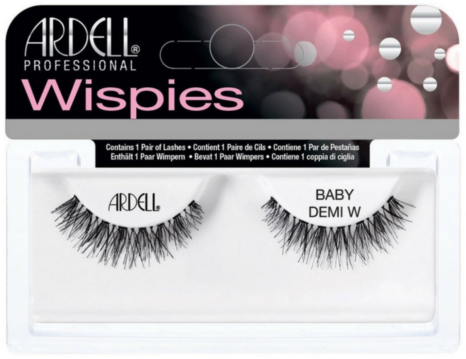 Ardell Baby Demi Wispies, Black 1 Pair - Walmart.com