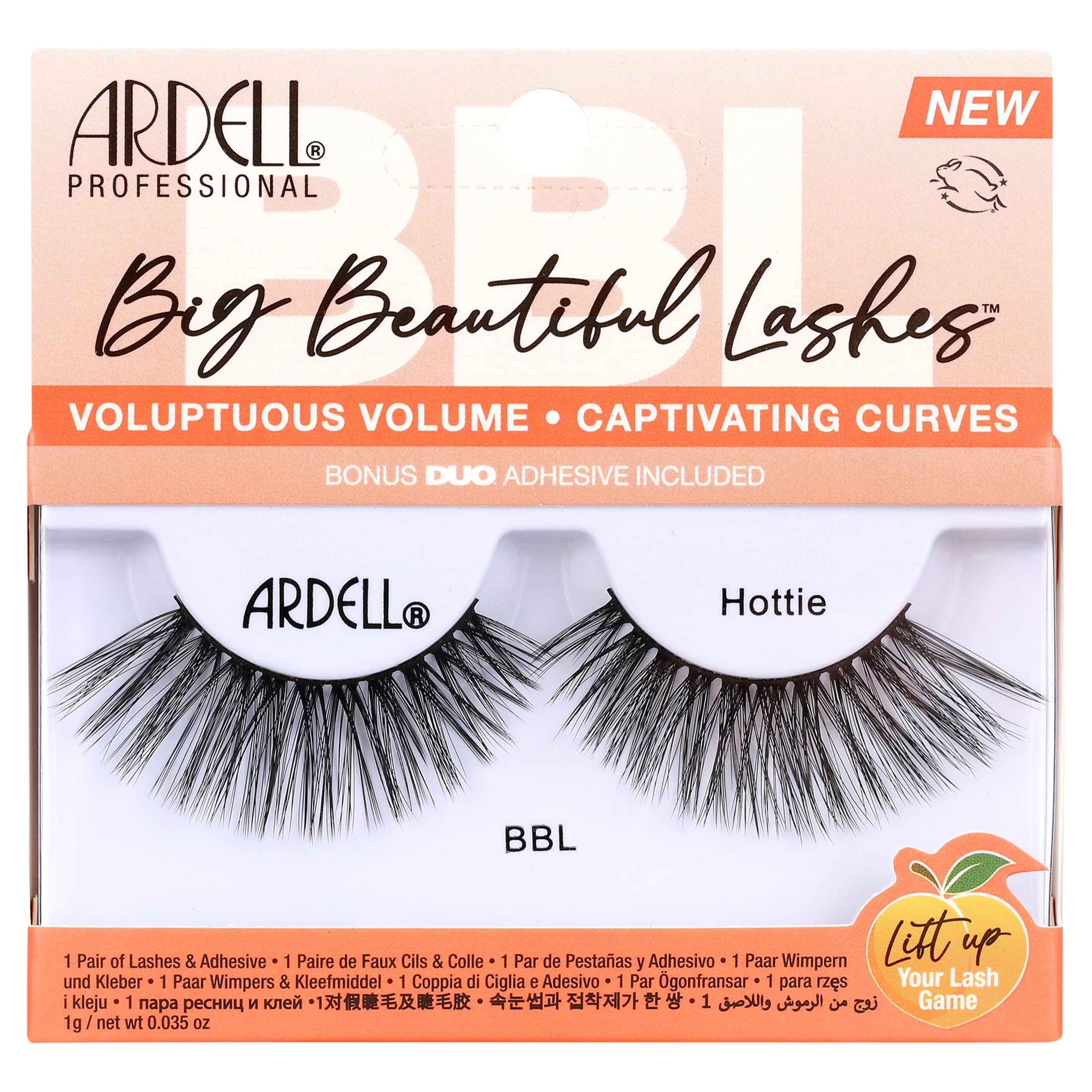 Ardell Big Beautiful Lashes, Hottie Black False Eyelashes, 1 Pair ...