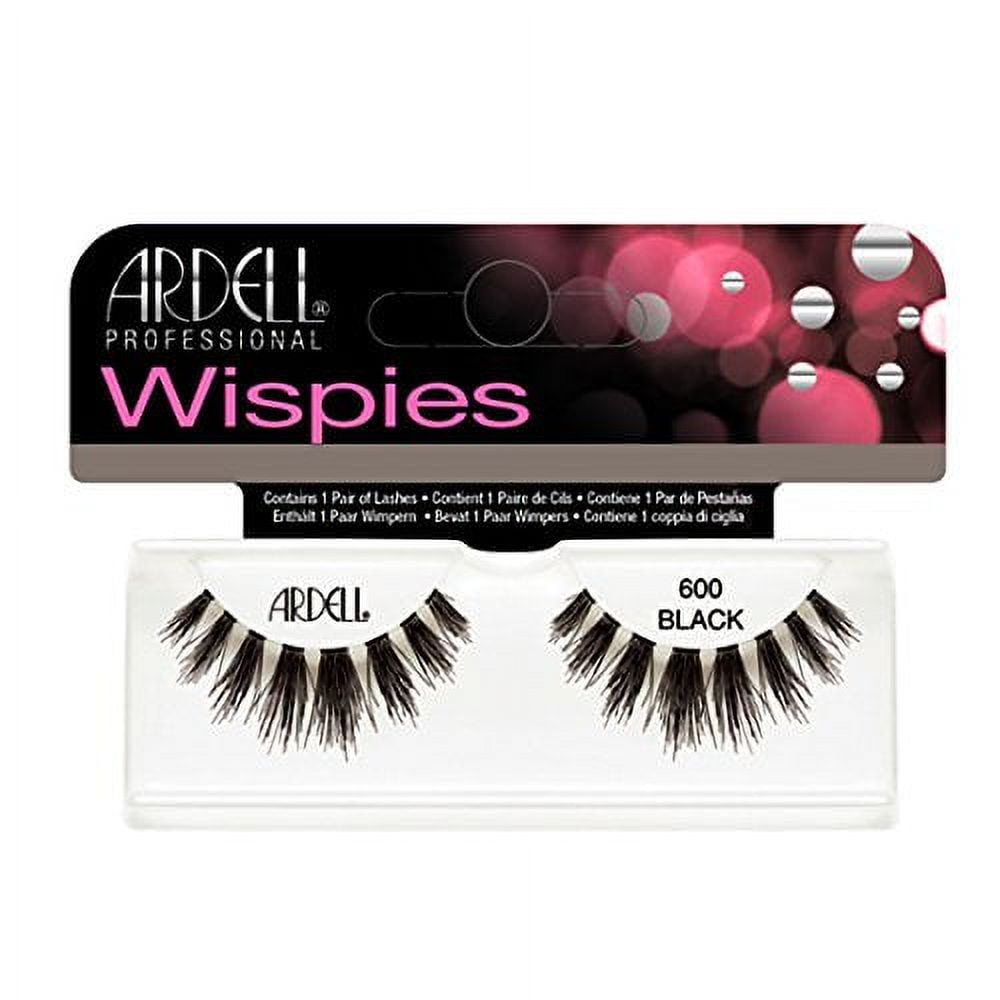 Ardell Cluster Wispies False Eyelashes, # 600 Black, 1 pair - Walmart.com