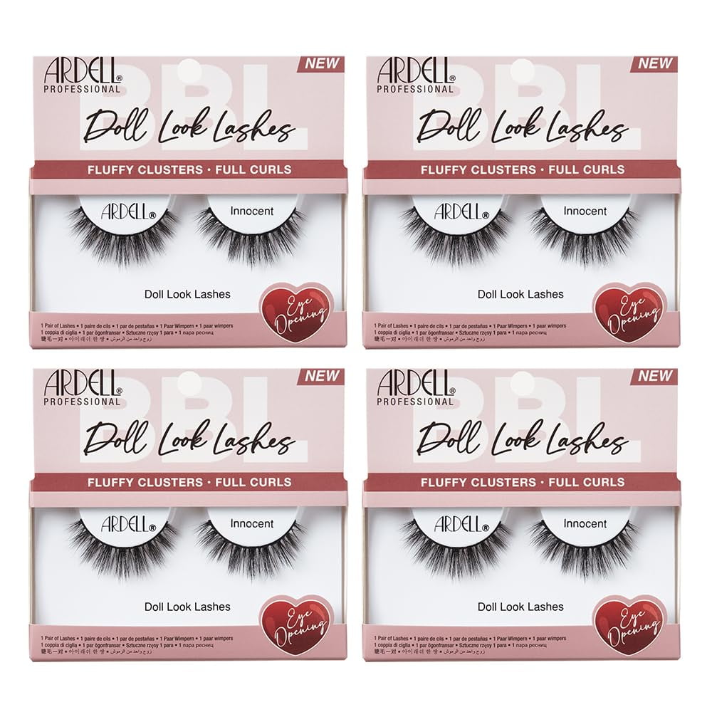 Ardell Doll Look Lashes Innocent, Rounded Shape, Medium Volume, Short ...