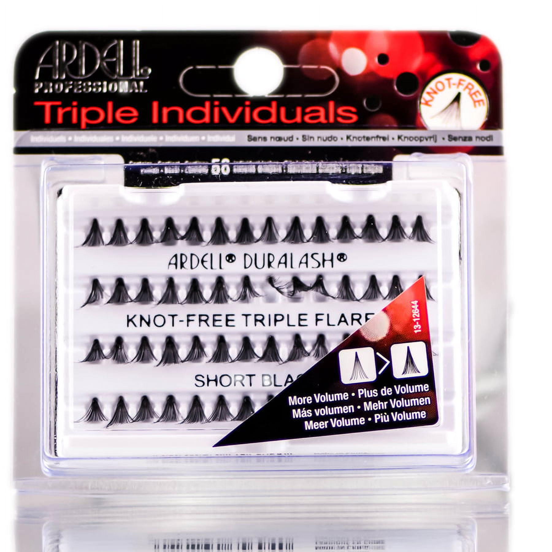Ardell Professional Triple Individuals Knot-Free Triple Flares - Short ...