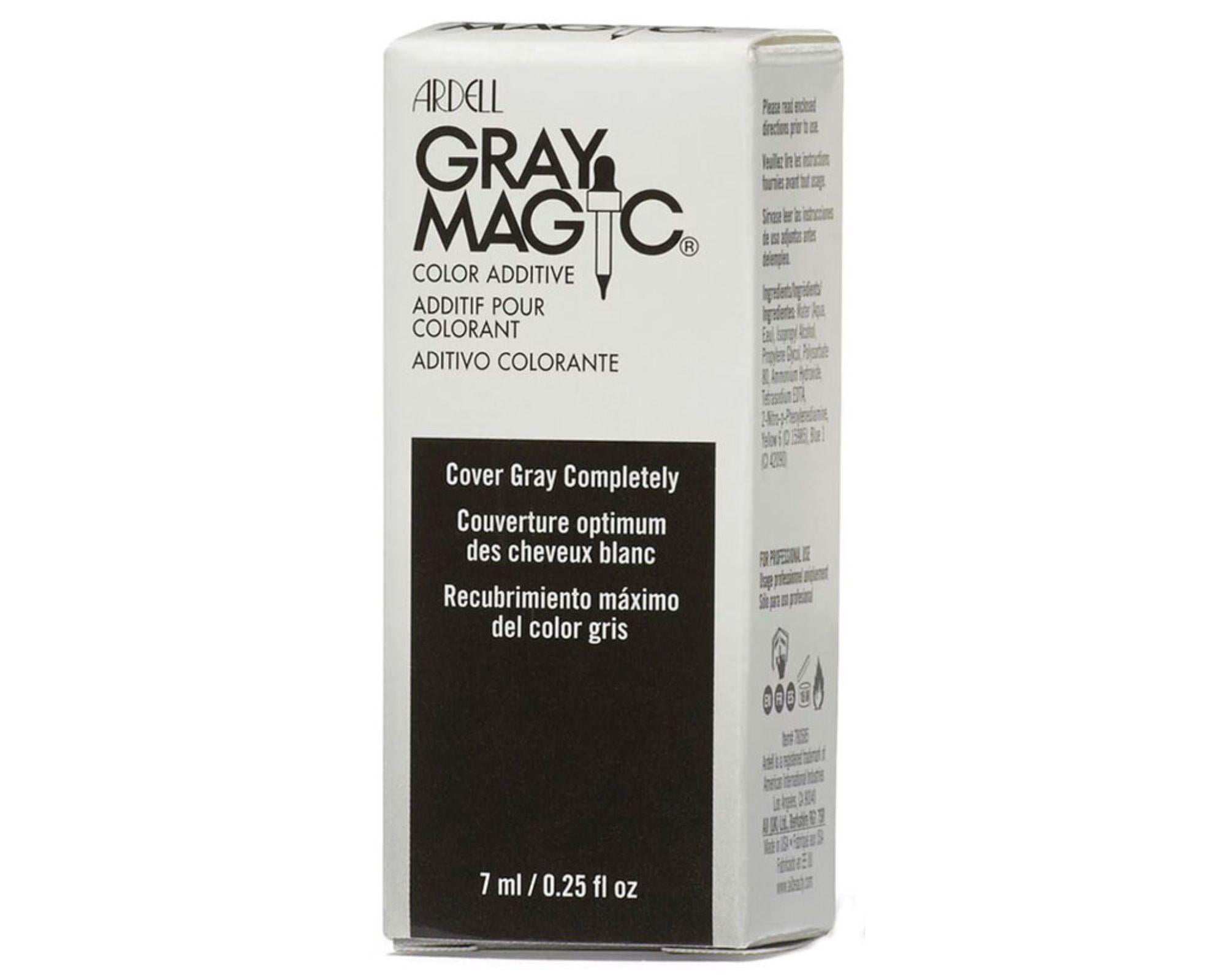 Ardell Gray Magic Color Additive 0.25 fl oz for Gray Hair Coverage and ...