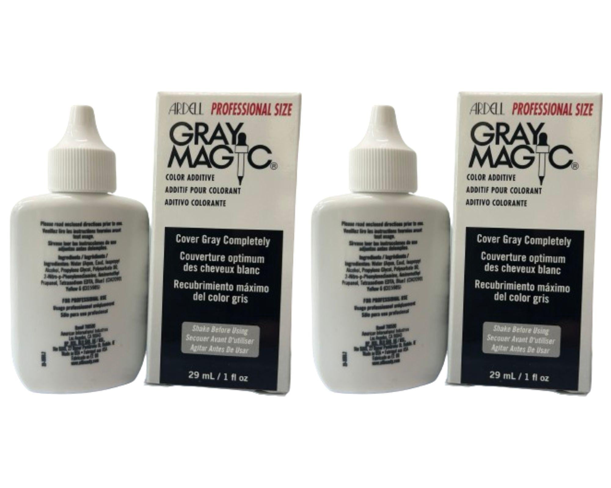 Ardell - Hair Color Additive - Gray Magic - 1oz / 29ml ( PACK of 2 ...
