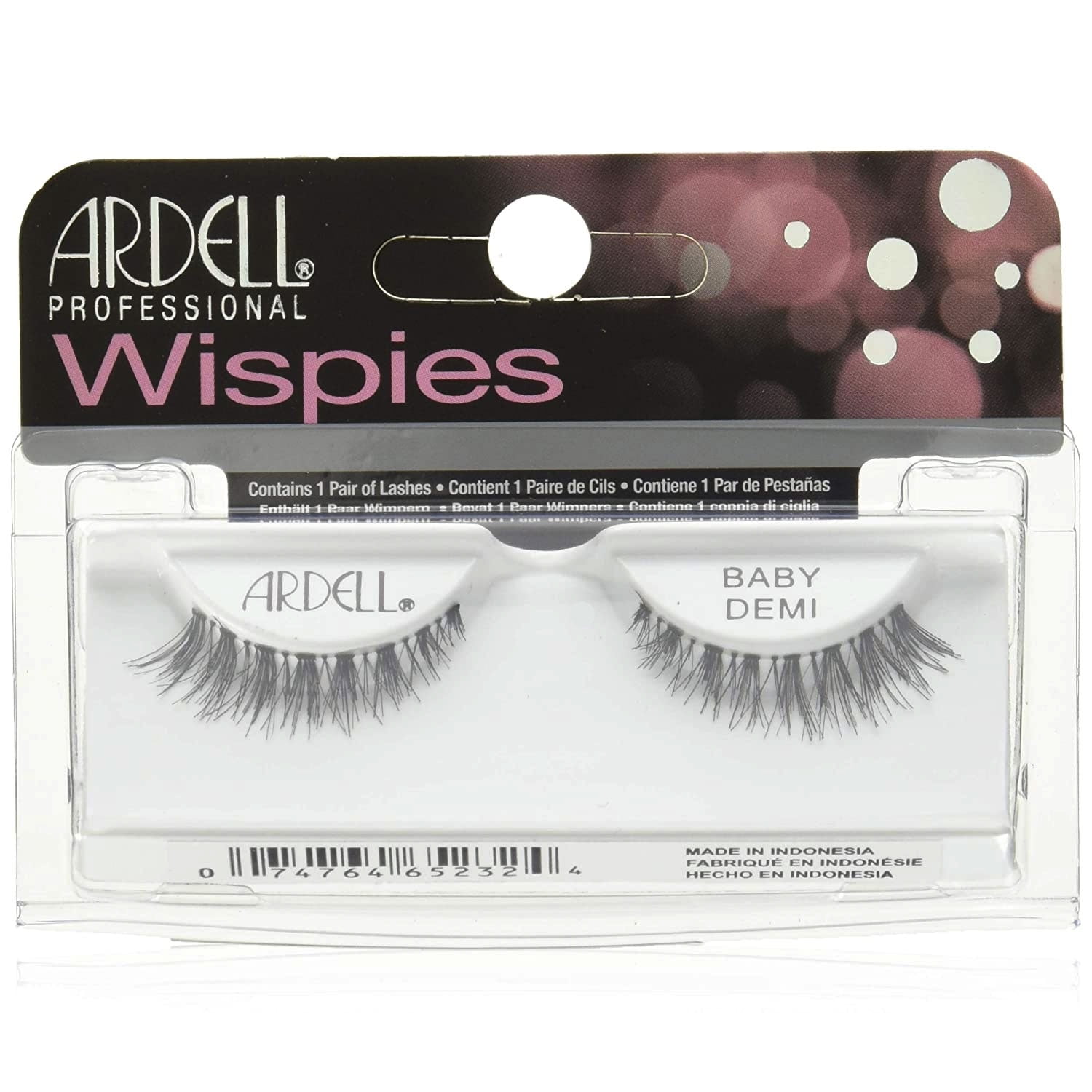 Ardell Lashes Wispies Baby Demi Black,2 Packs - Walmart.com