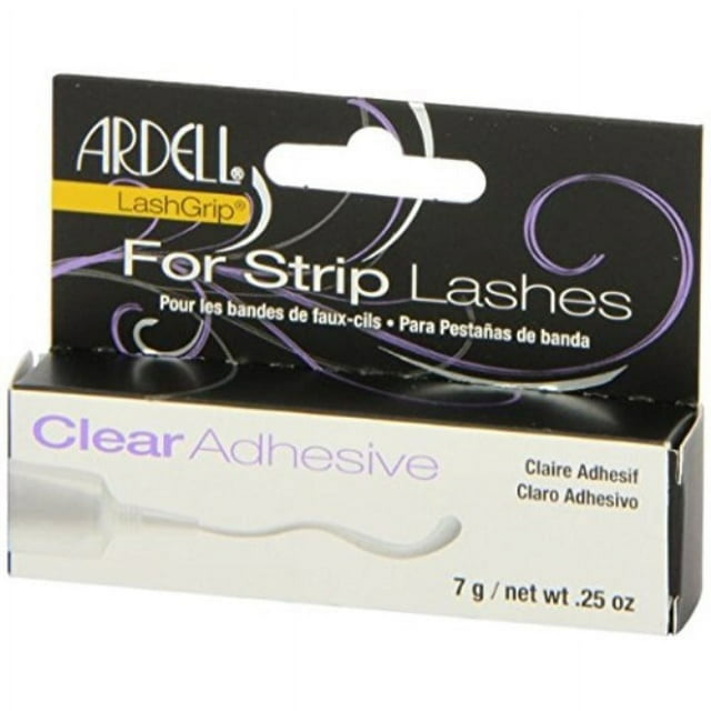 Ardell Lashgrip Strip False Lash Adhesive, Clear, 0.25 Oz - Walmart.com