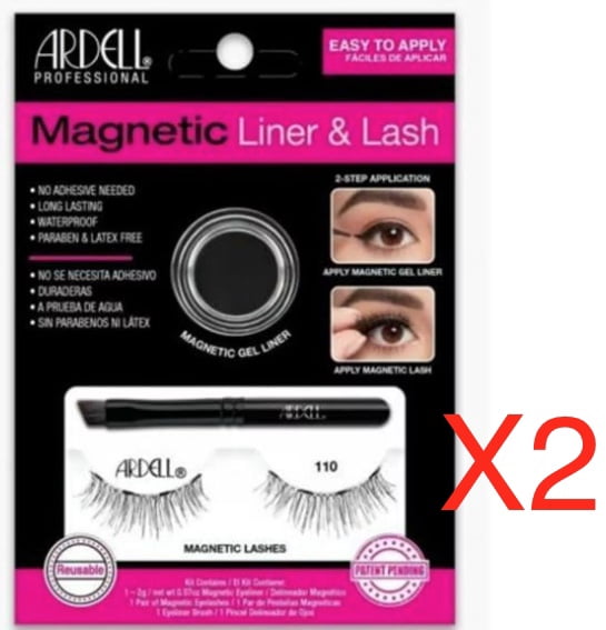 Ardell Magnetic Liner & Lash, Accent 002 (Pack of 2) - Walmart.com