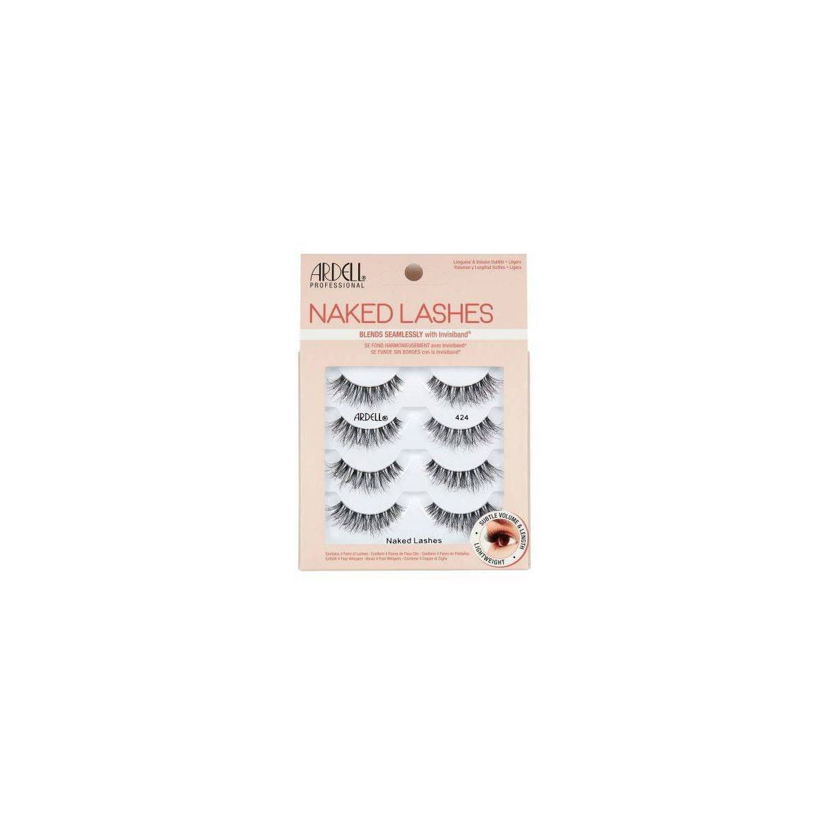 Ardell Naked False Eyelashes - No.424 - 4ct - Walmart.com