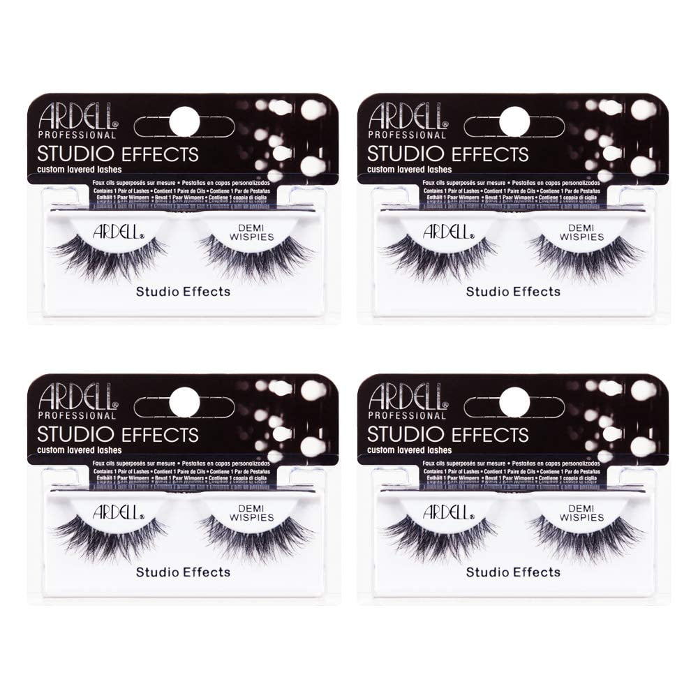 Ardell Studio Effects Demi Wispies False Eyelashes, Reusable, Natural ...