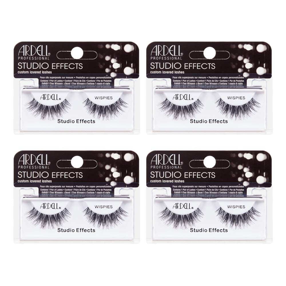 Ardell Studio Effects Wispies False Eyelashes, Custom-Layered Strip ...