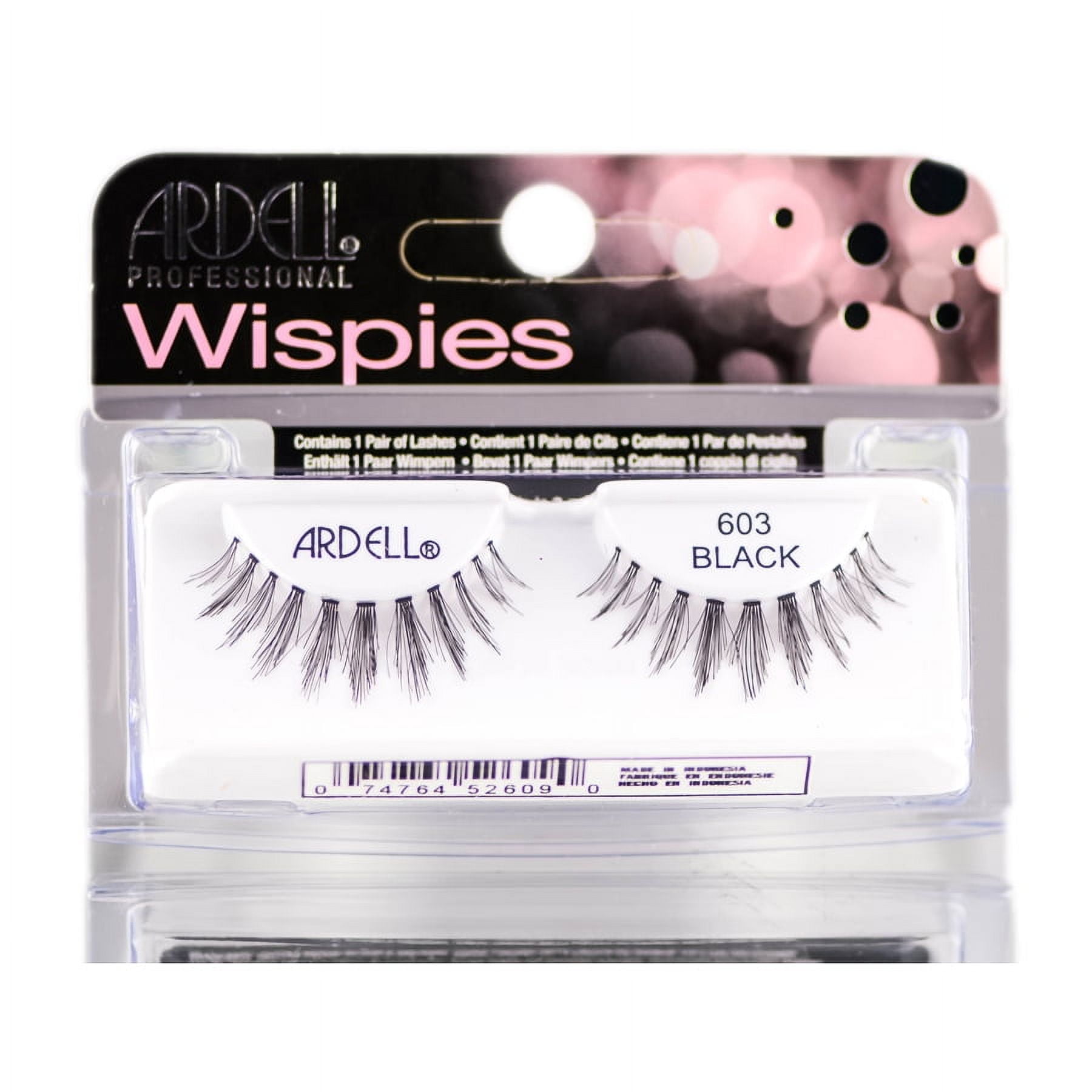 Ardell Professional Wispies Lashes (Black - 603) - Walmart.com