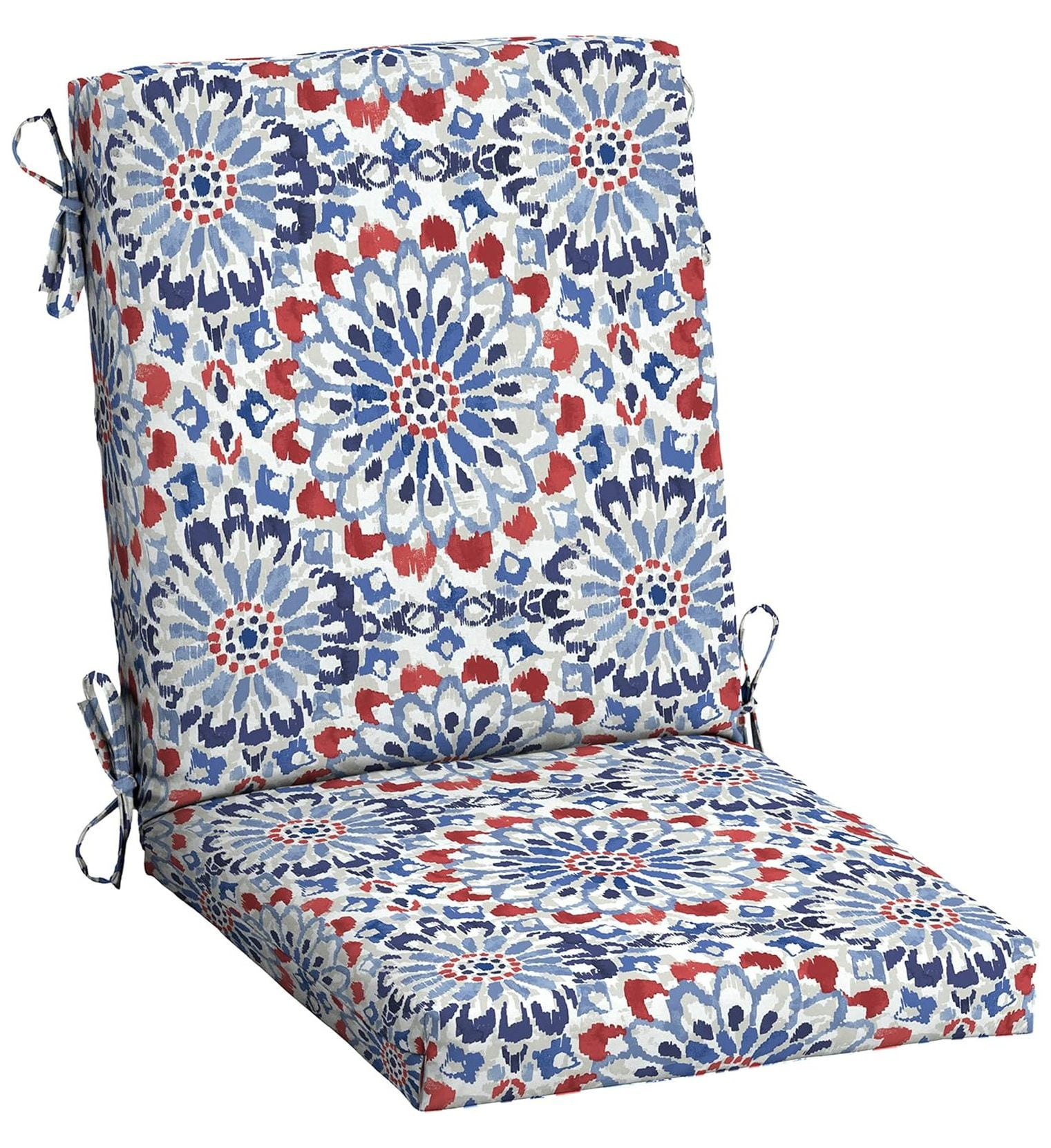 Arden Outdoor Dining Chair Cushion, 20 x 20, Rain-Proof, Fade Resistant ...