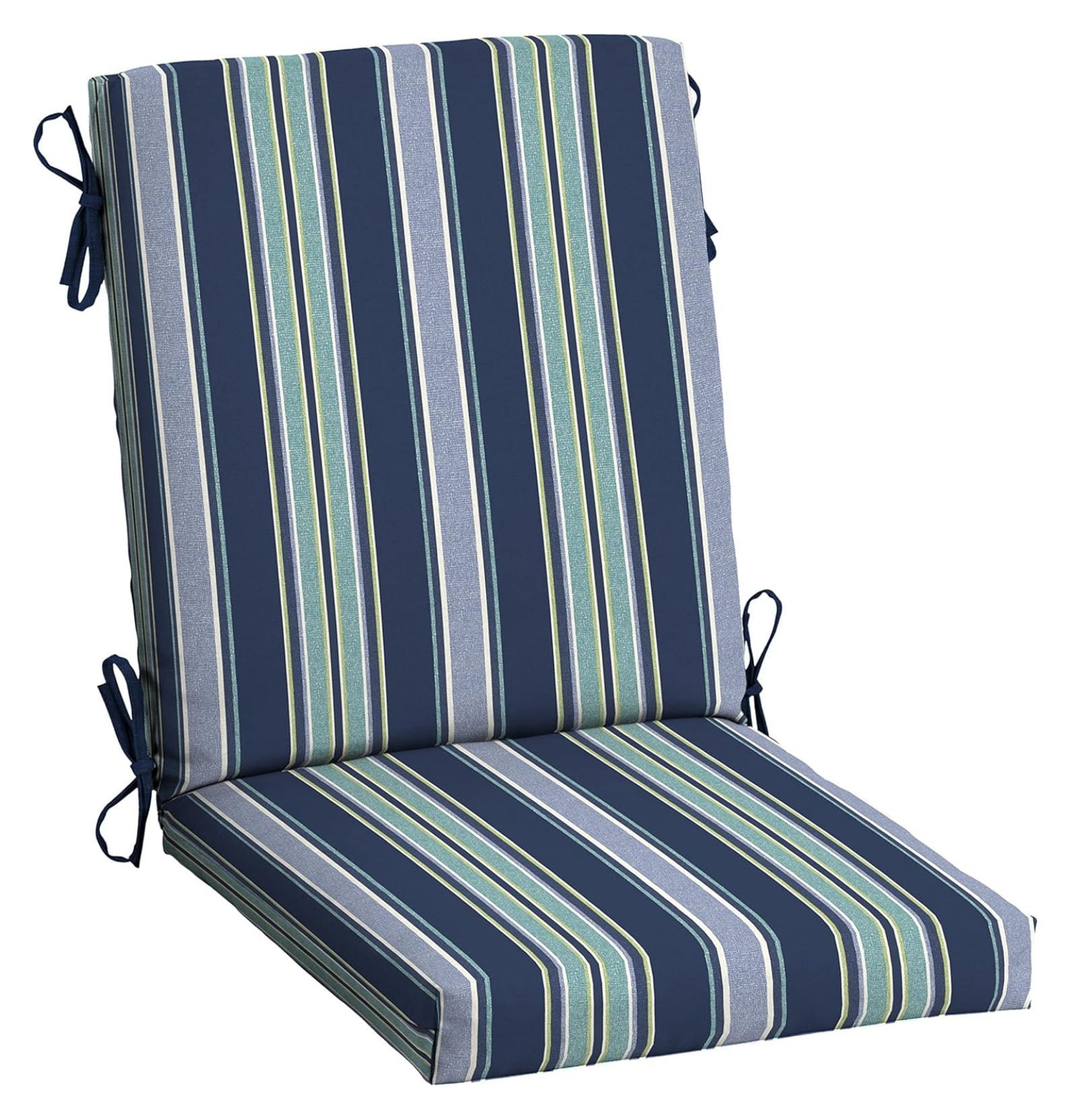 Arden Outdoor Dining Chair Cushion, 20 x 20, Rain-Proof, Fade Resistant ...