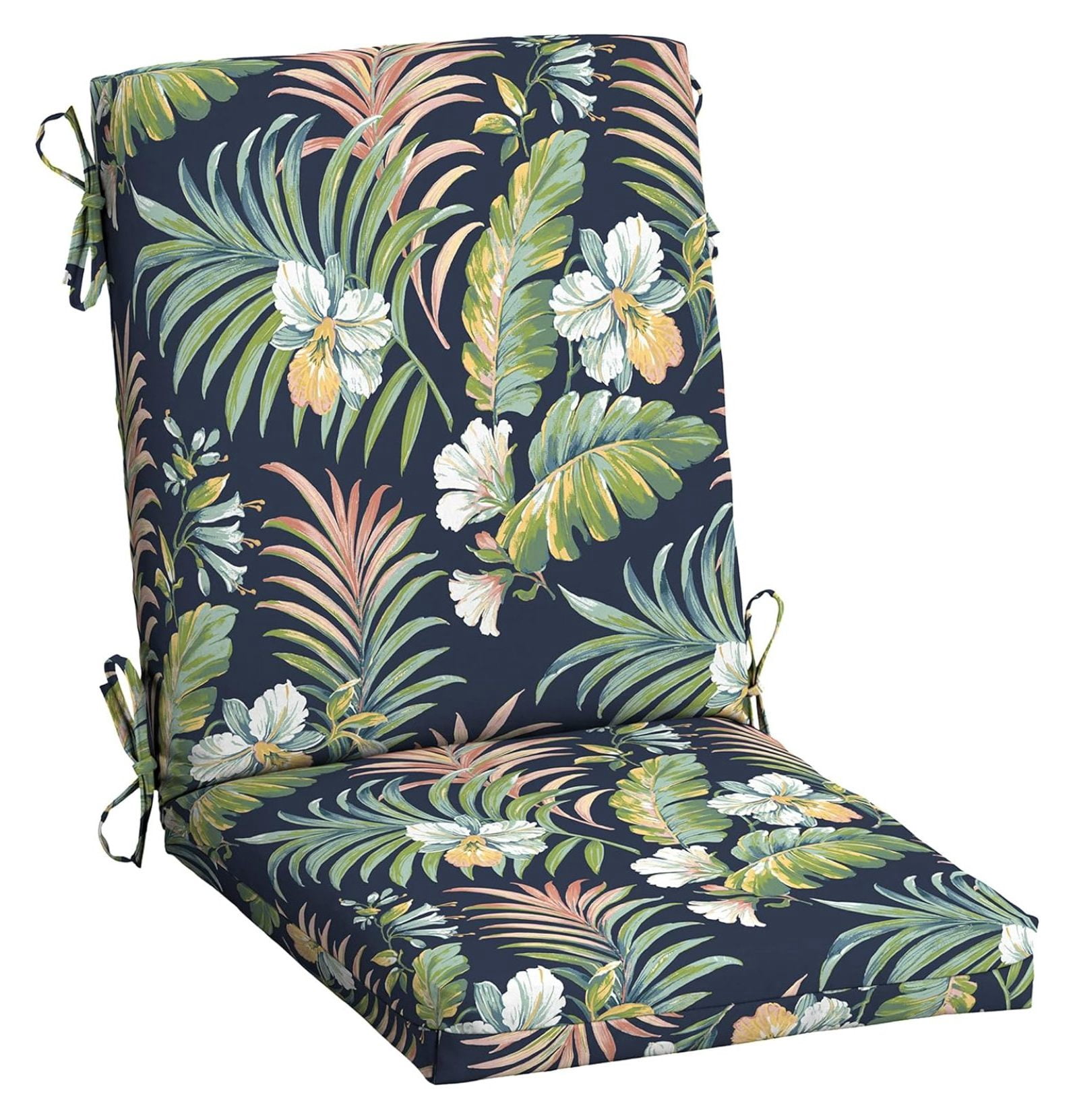 Arden Outdoor Dining Chair Cushion, 20 x 20, Rain-Proof, Fade Resistant ...