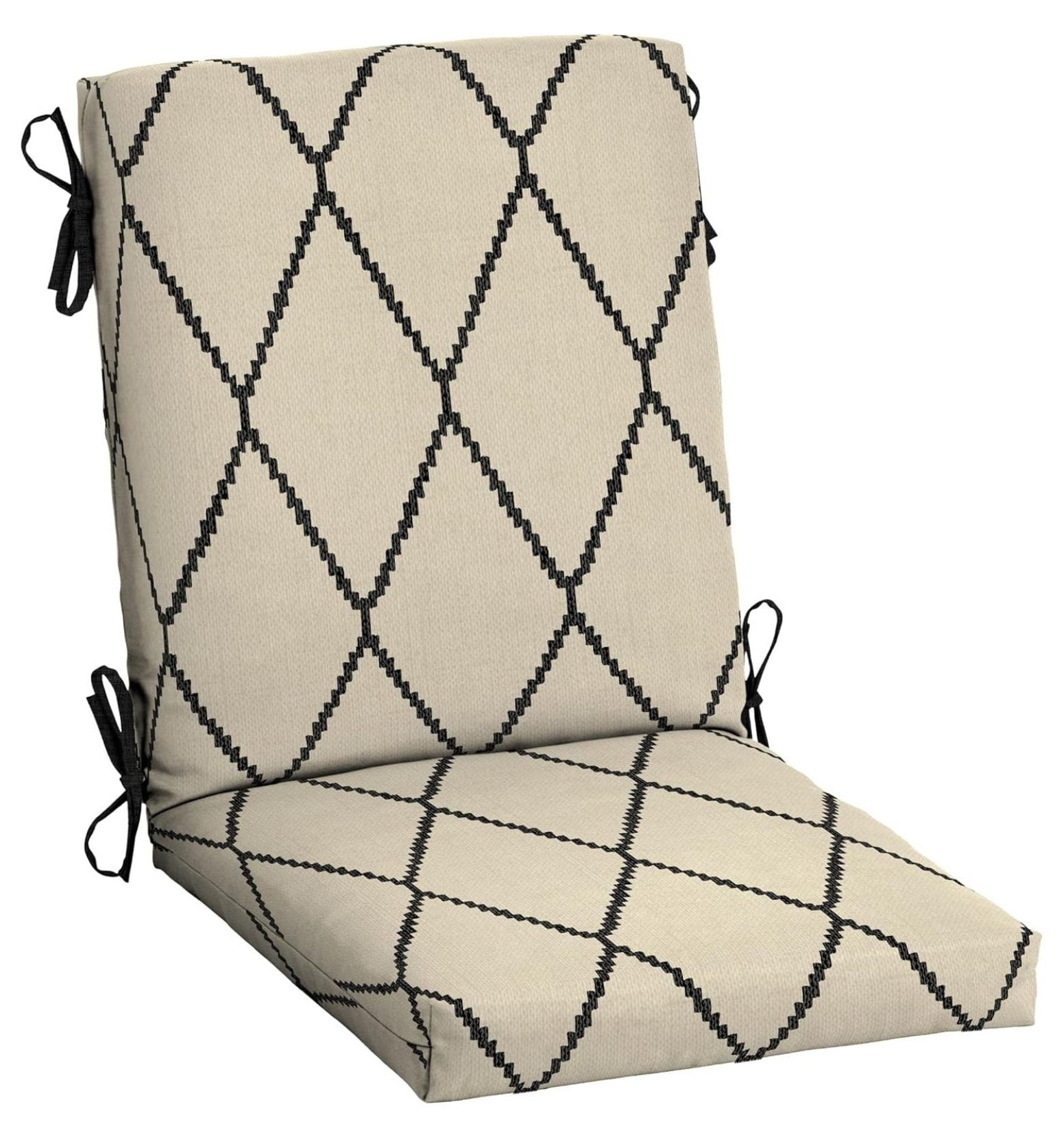 Arden Outdoor Dining Chair Cushion, 20 x 20, Rain-Proof, Fade Resistant ...