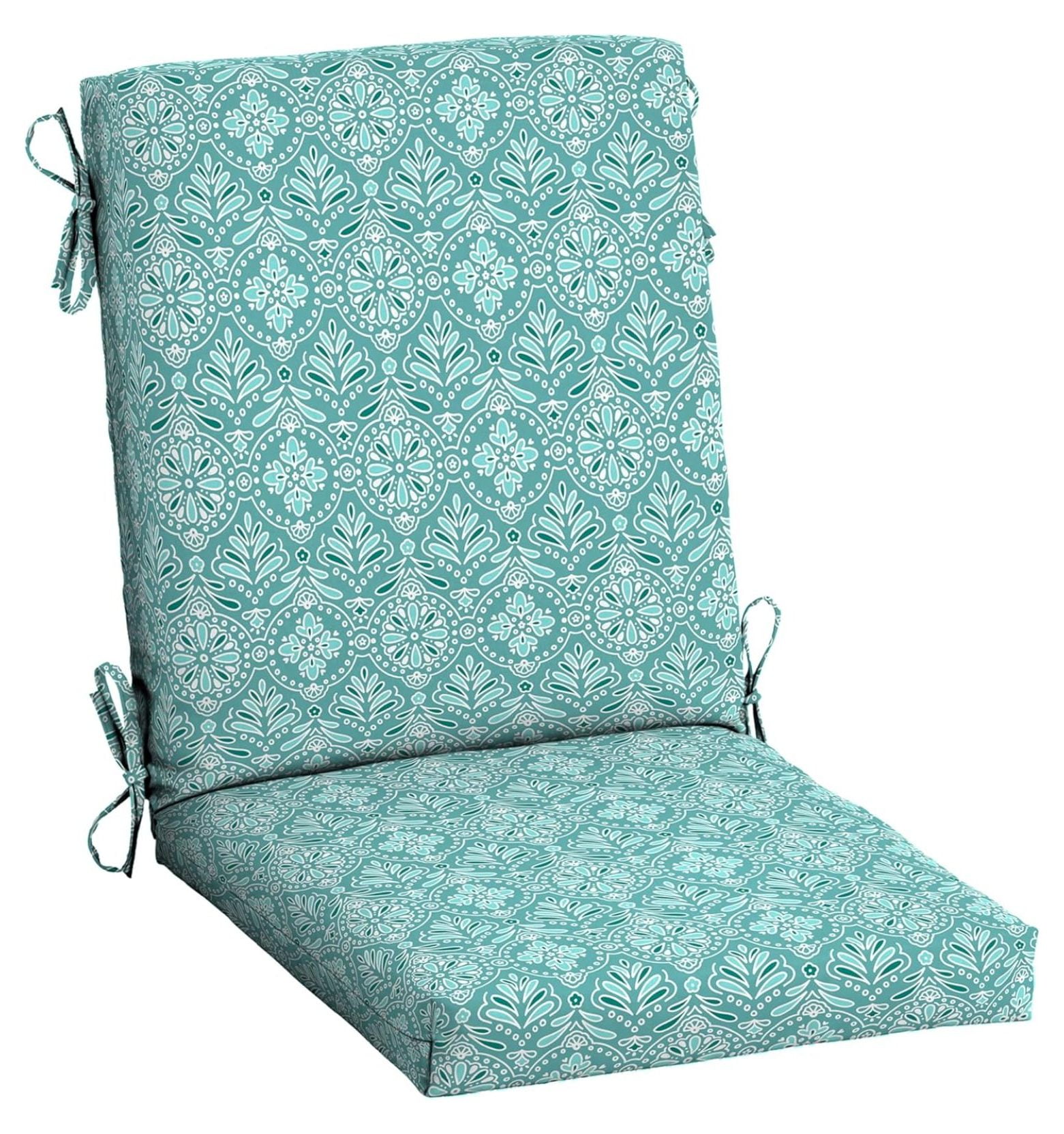 Arden Outdoor Dining Chair Cushion, 20 x 20, Rain-Proof, Fade Resistant ...