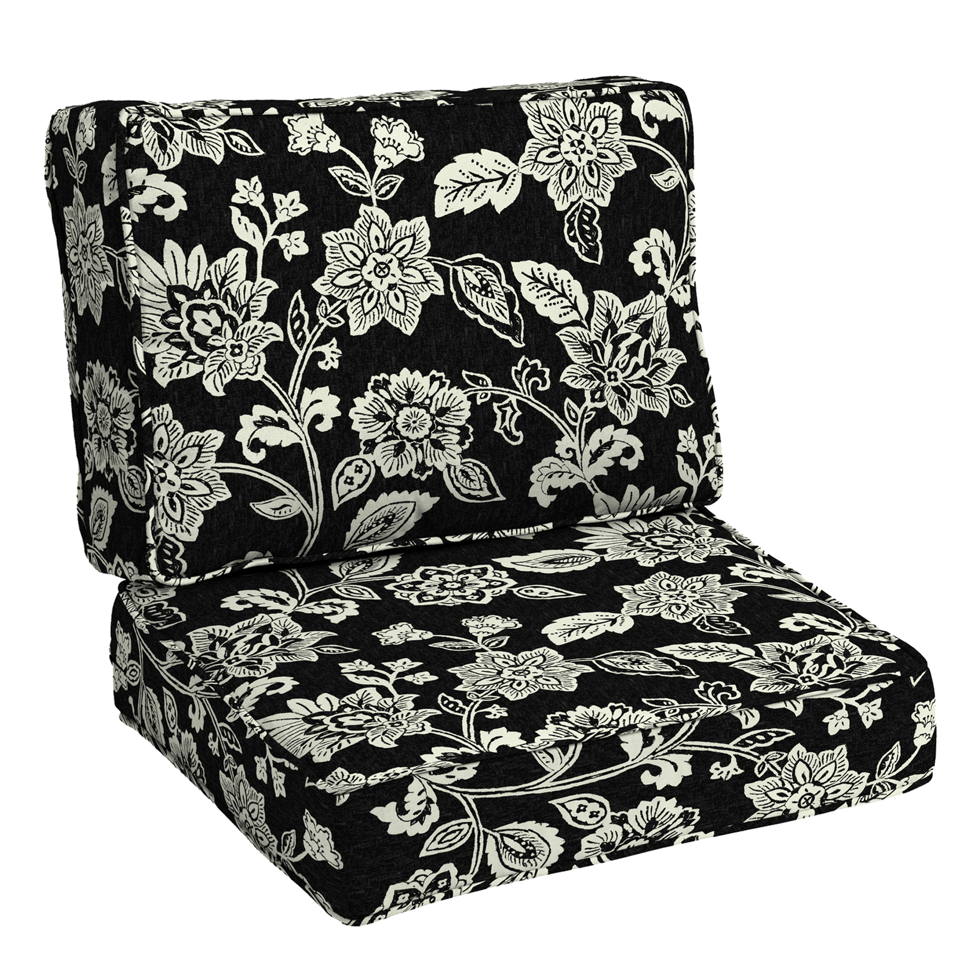 Arden Selections Modern Outdoor Deep Seating Cushion Set 24 x 24 ...