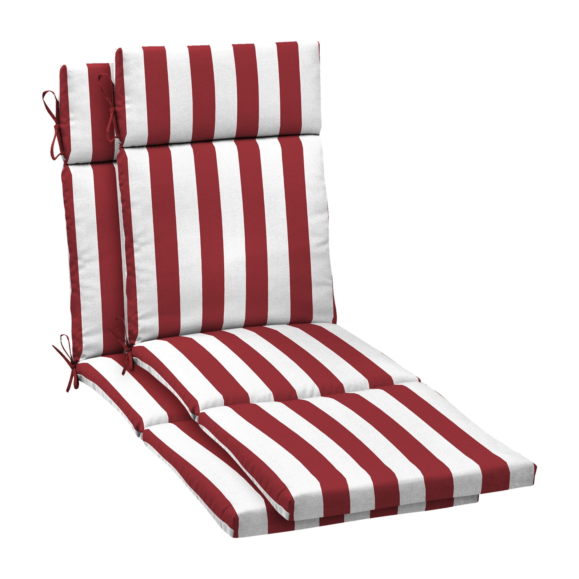 Arden Selections Outdoor Chaise Lounge Cushion, 72x21 in, Ruby Red ...