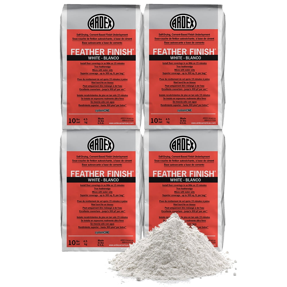 Ardex Feather Finish (White) Cement - Pack of 4 Bags - Walmart.com