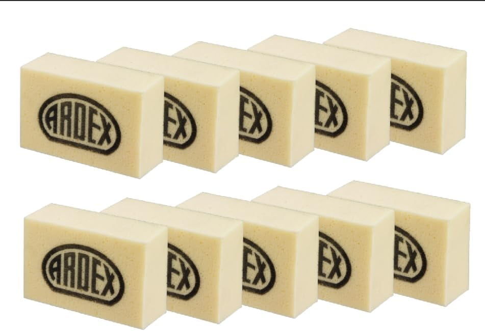 Ardex T-7 Grout Sponge, Professional-Grade Tool for Clean, Smooth Grout ...