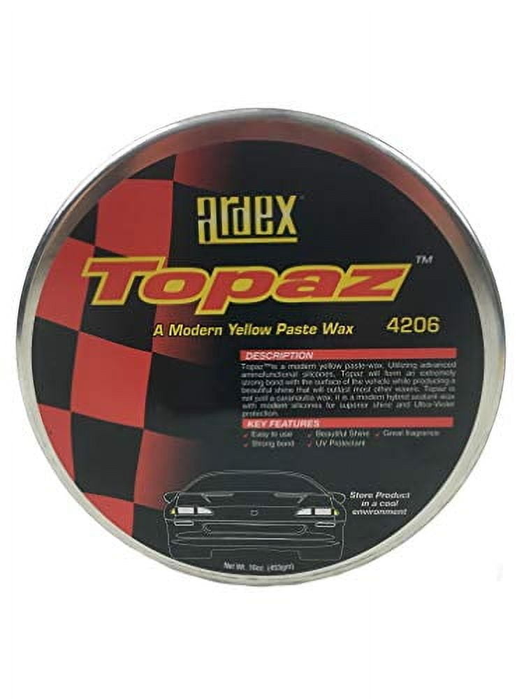 Ardex Topaz Paste Wax 4206 Professional Car Detailing Paste Wax - Long ...