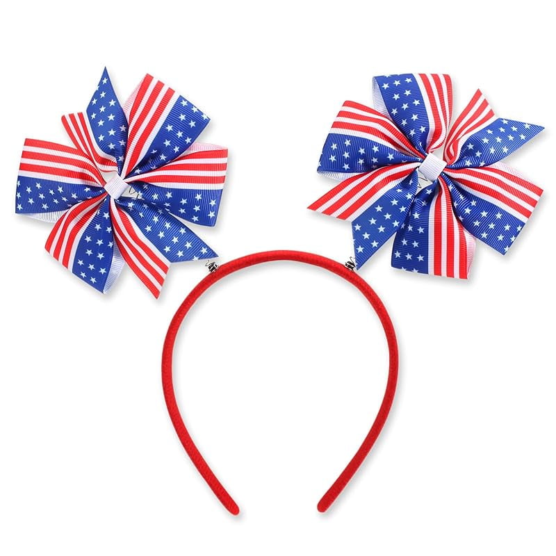 Ardorchid USA Flag Headbands American Patriotic Independence Day 4th of ...