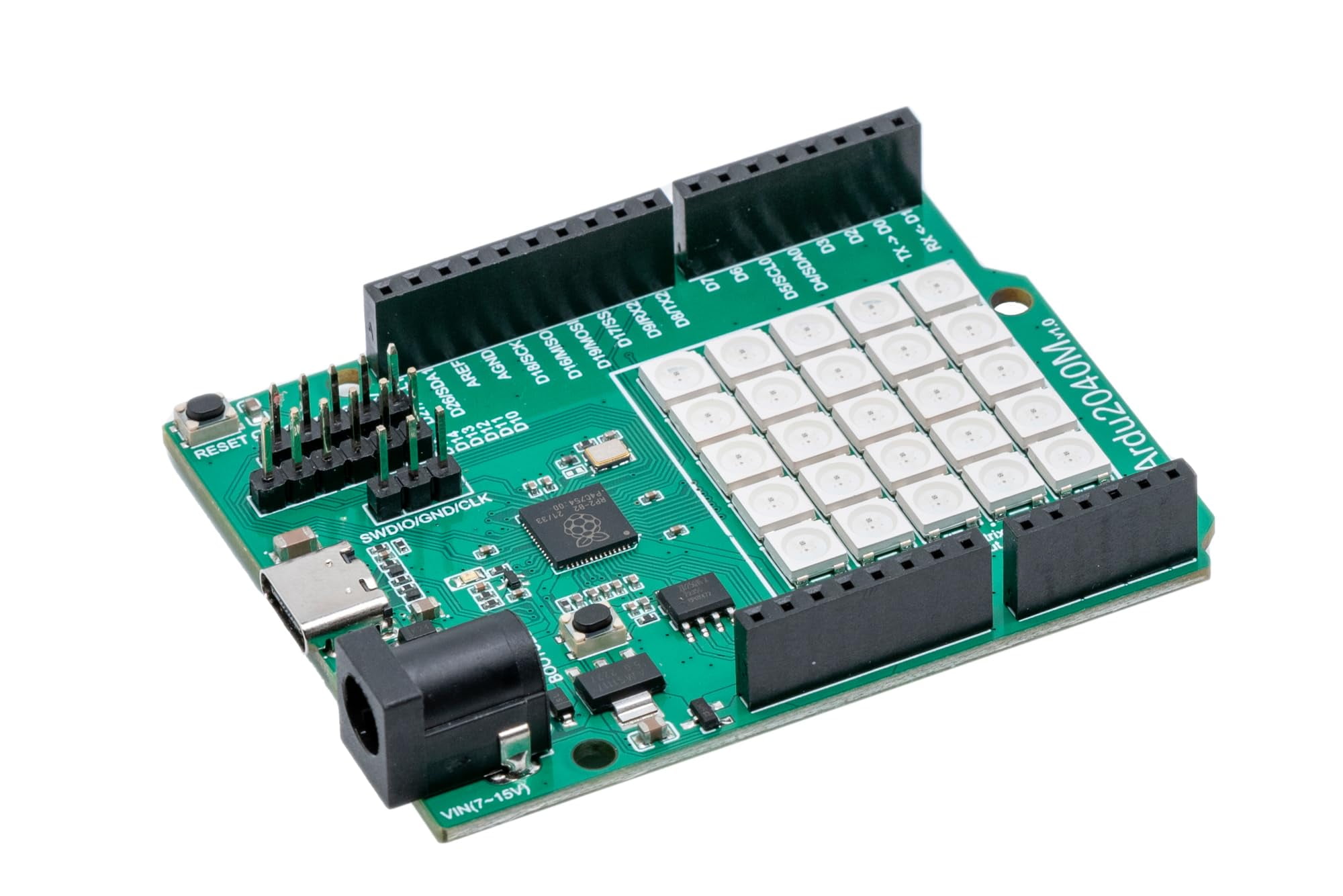 Ardu2040M, Arduino Style RP2040 SSF20 RGB Matrix Board, Raspberry PI ...