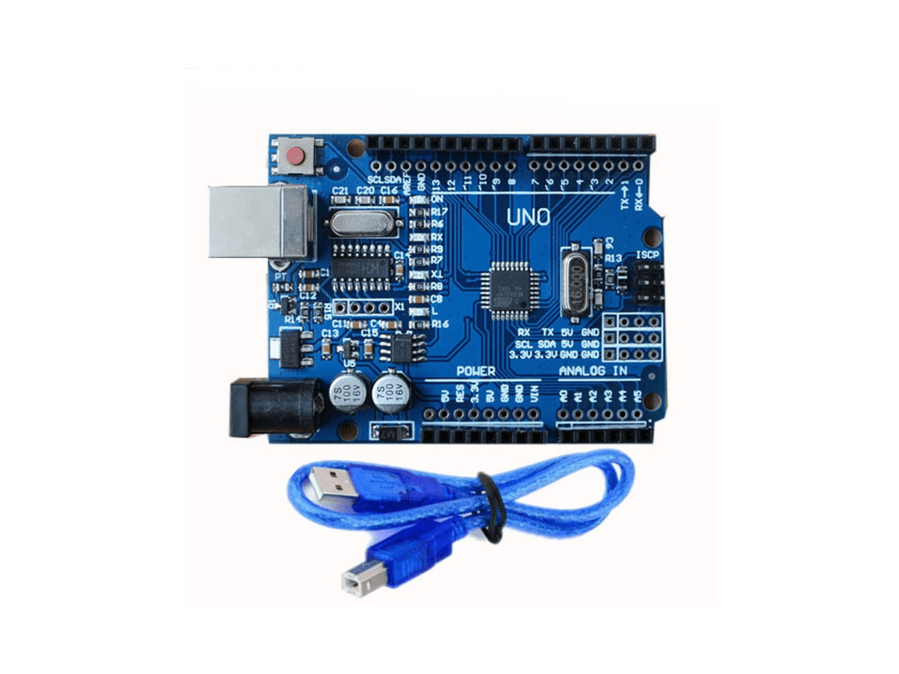 Arduino Compatible Mega2560 R3 Board ATMEGA16U2 CH340 Development Board ...