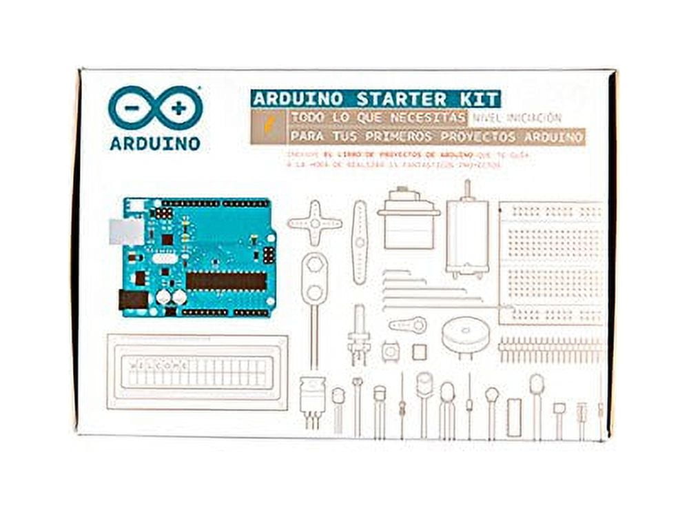 Arduino Starter Kit - English Official Kit With 170 Page Book - K000007 - Walmart.com