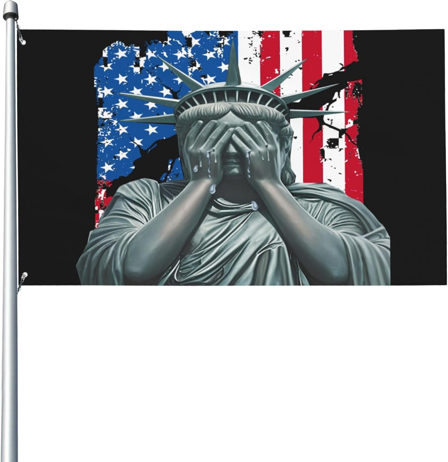 Are We Great Yet Cause I Just Feel Embarrassed A-nt-i 4547 Flag 3x5 Ft ...