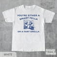 Are You A Smart Fella Or Fart Smella Style Shirt • Retro Cartoon T ...