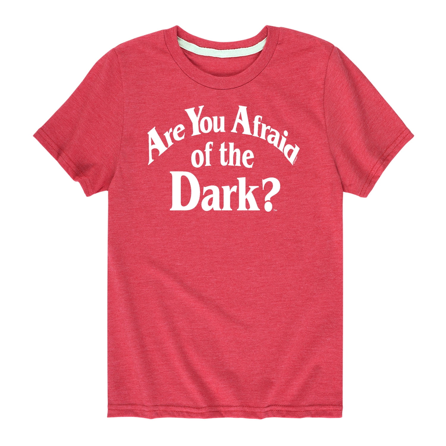 Are You Afraid Of The Dark? - Afraid Logo - Toddler And Youth Short ...
