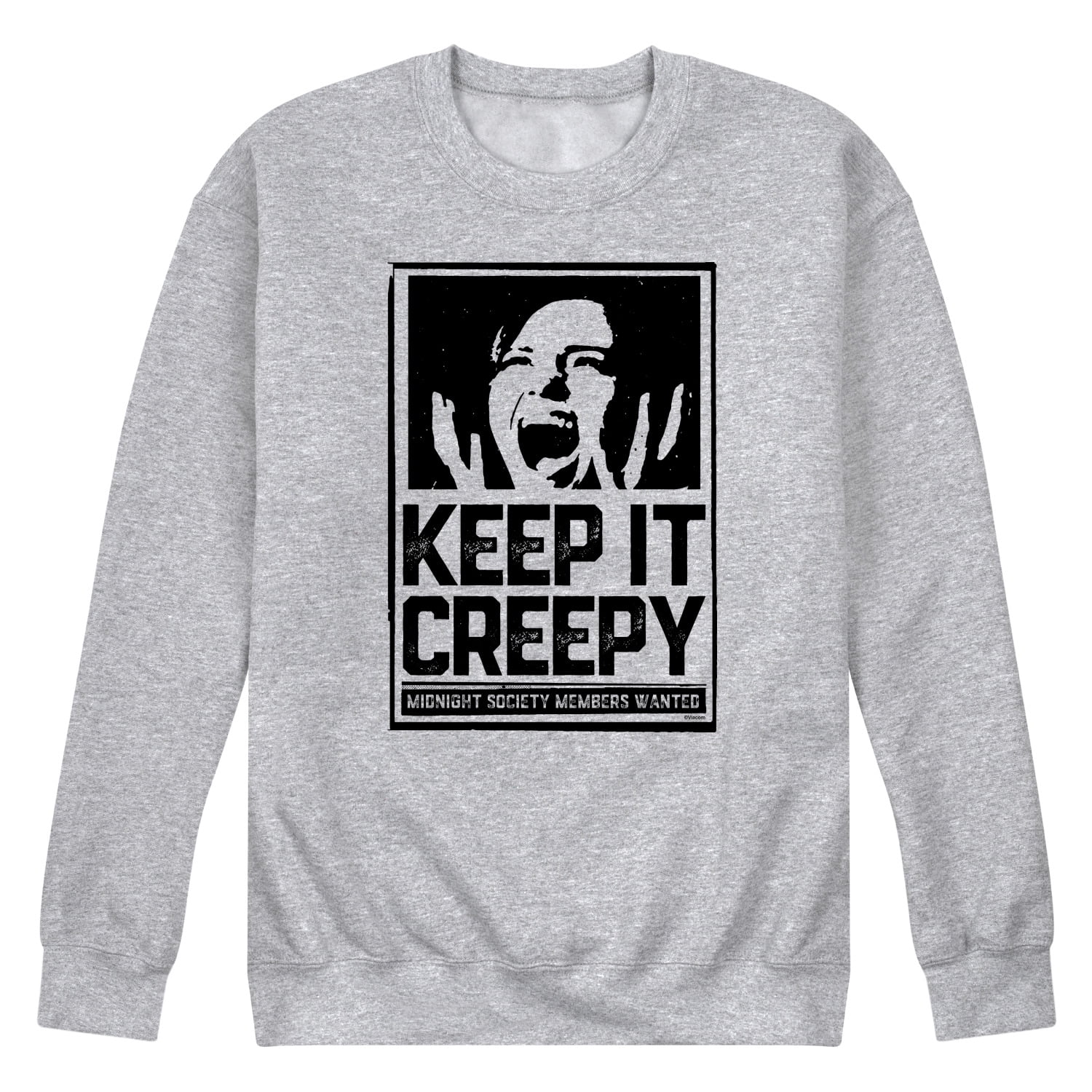 Are You Afraid of the Dark - Keep It Creepy - Men's Crew Fleece ...
