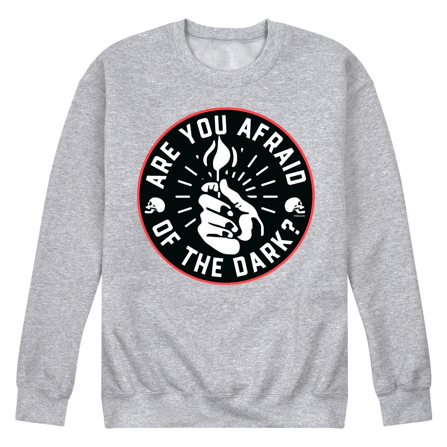 Are You Afraid Of The Dark? - Logo Seel - Men's Crew Fleece - Walmart.com