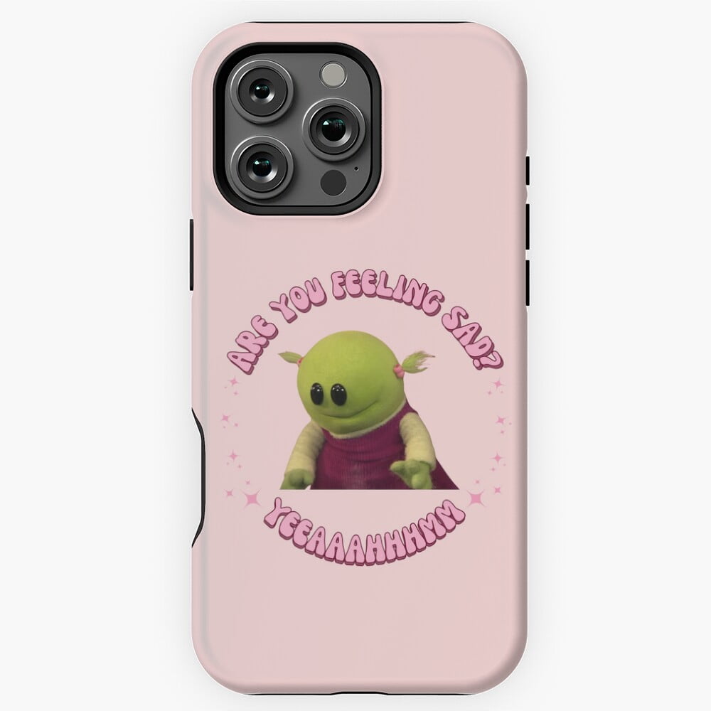Are You Feeling Sad Nanalan Mona Cute Cartoon iPhone Case 17 11 12 13 ...