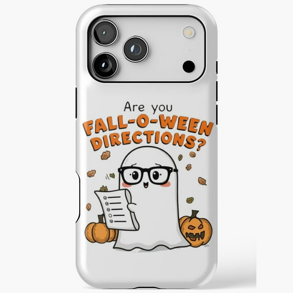 Are You Following Directions Funny Halloween Pun Phone Case for iPhone ...