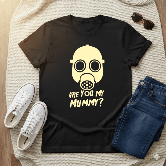 Are You My Mummy TV Show Parody Dr Who Humor Cartoon Unisex T-Shirt ...