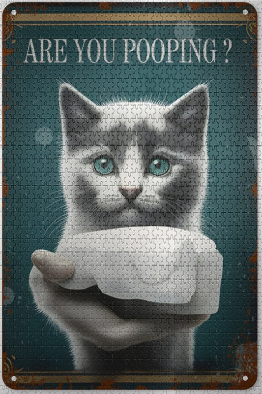 Are You Pooping Cool 500 Piece Puzzle Fun And Challenging Activity ...