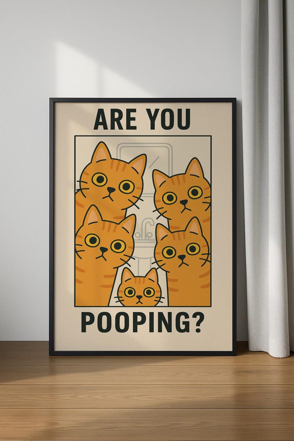 Are You Pooping Poster, Tet Poster, Trendy Poster, Bathroom Art, Tet ...