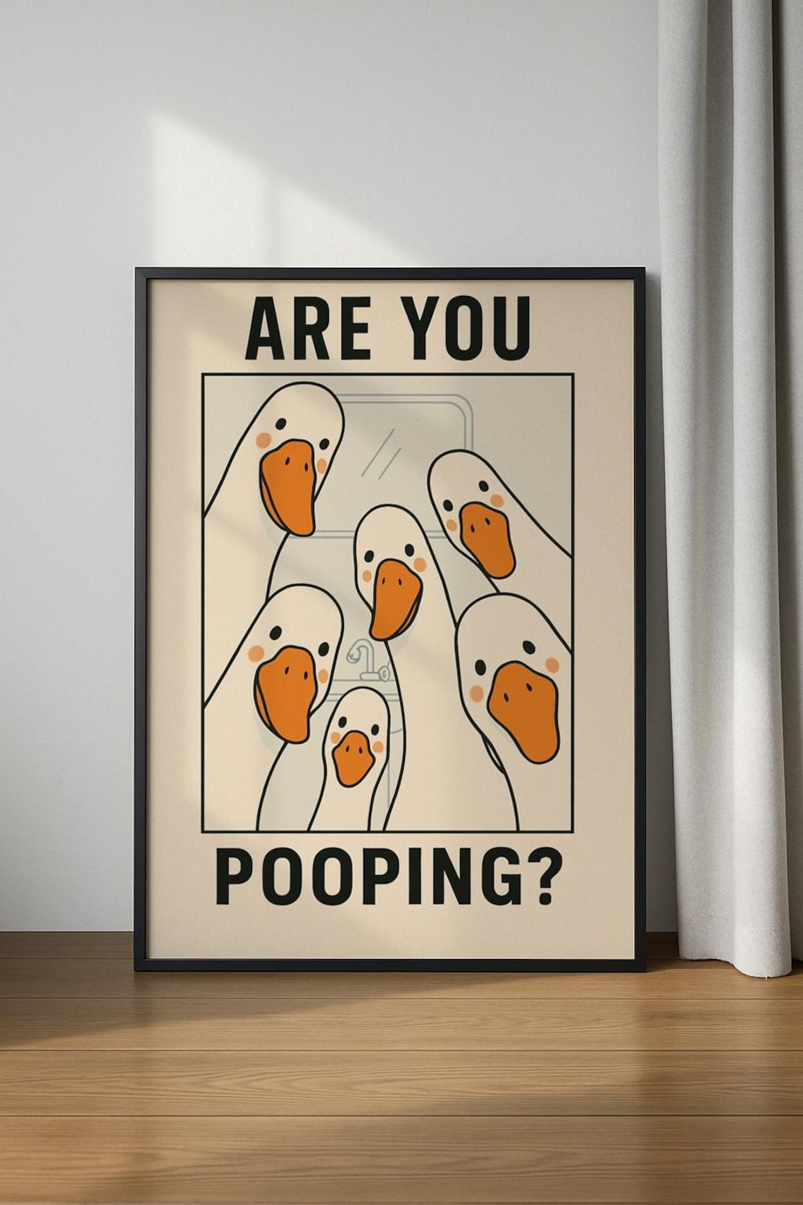 Are You Pooping Poster, Tet Poster, Trendy Poster, Bathroom Art, Tet ...