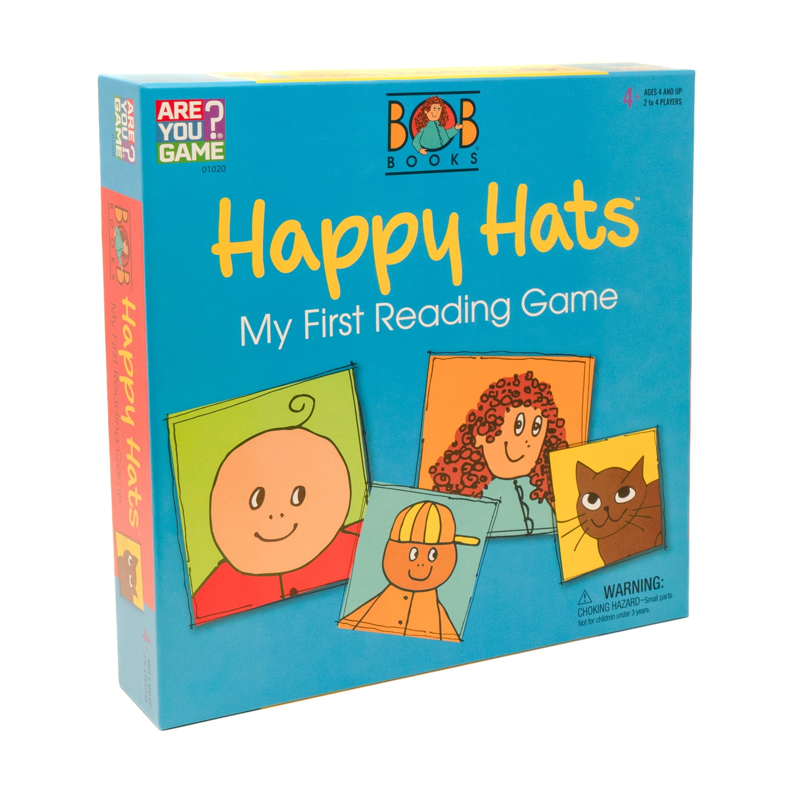 AreYouGame.com Bob Books Happy Hats My First Reading Game - Walmart.com