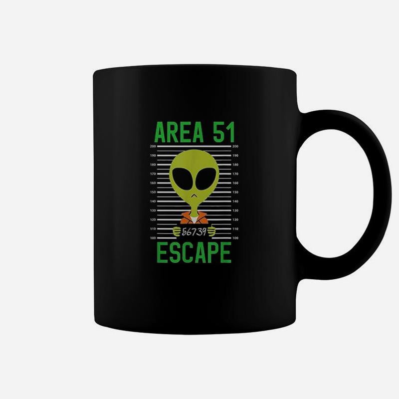 Area 51 Funny Alien Escape Men Women Ufo Coffee Mug - Walmart.com