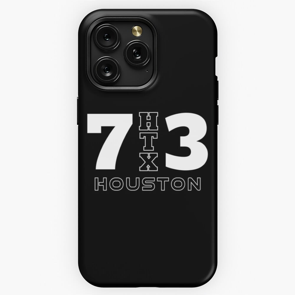 Area Code 713 Houston Texas Souvenir iPhone Case 17 through 11 Pro Max ...