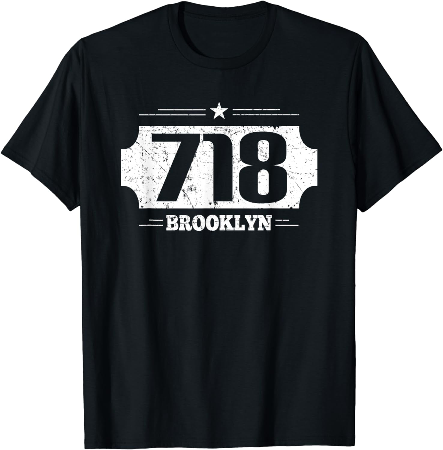 Area Code 718 Brooklyn T-Shirt - Walmart.com