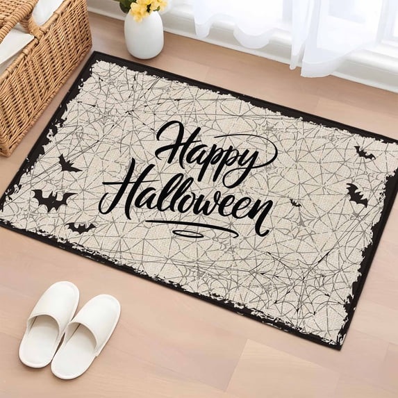 Area Rug 2 x 3 Ft, Happy Halloween Indoor Accent Bathroom Rugs for ...