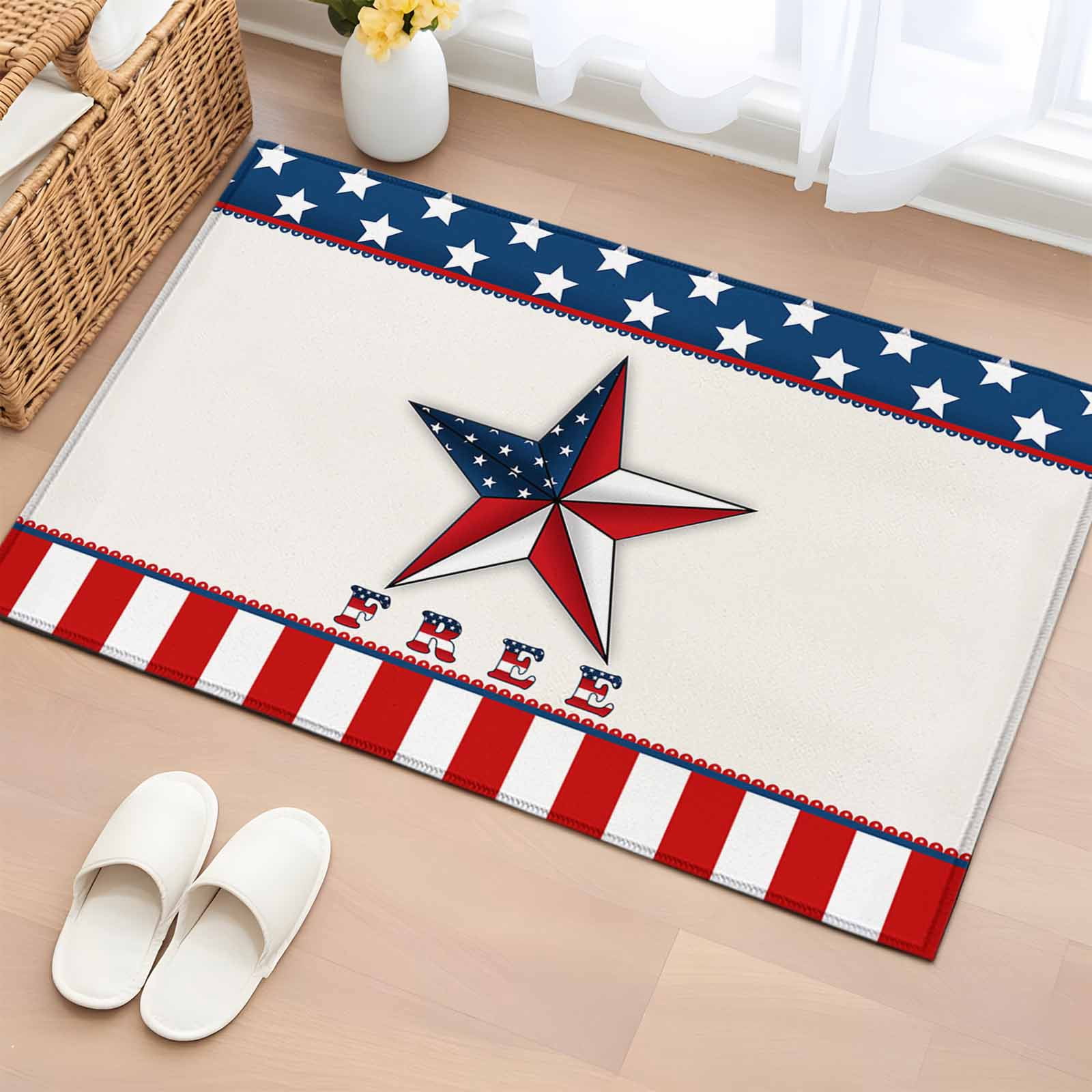 Area Rug 24×36in, National Flag Day Floor Carpet Living Room Rug ...