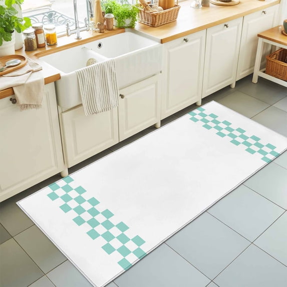 Area Rug 24×72in, Farmhouse Buffalo Checker Floor Carpet Living Room ...