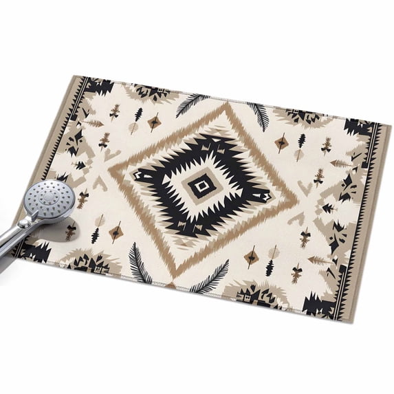 Area Rug 2x3ft Abstract Boho Geometric Art Washable Area Rugs for ...