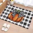 Area Rug 2x3ft, Abstract Farm Thanksgiving Pumpkin Washable Rugs for ...