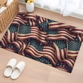 Area Rug 2x3ft American Independence Day Flag Area Rugs Washable Low ...